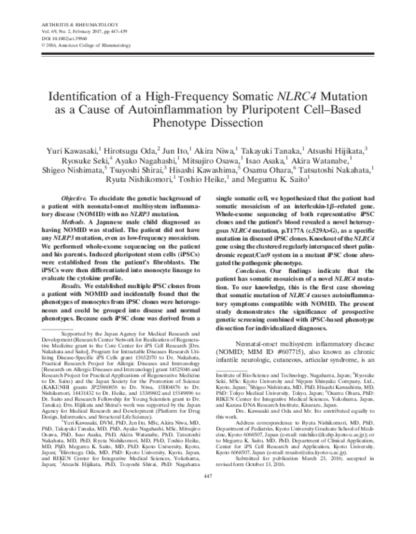 (PDF) Pluripotent cell-based phenotypic dissection identifies a high ...