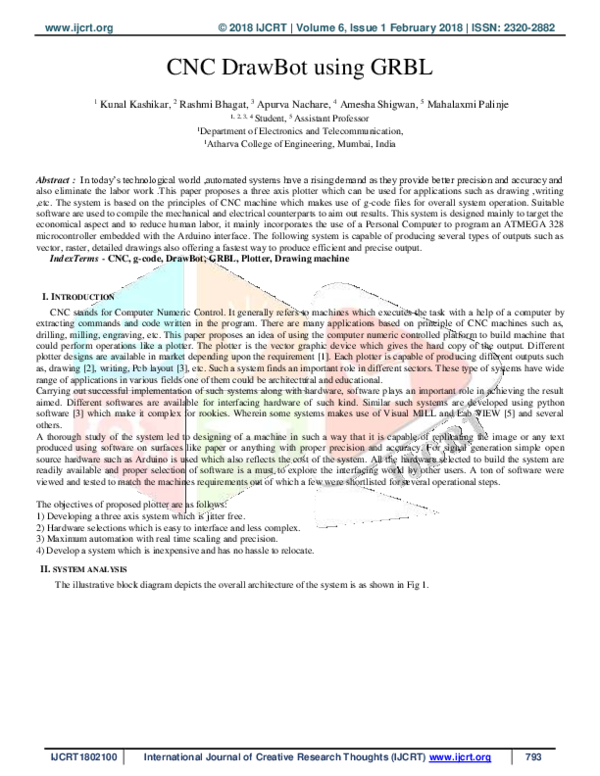 (PDF) CNC DrawBot using GRBL