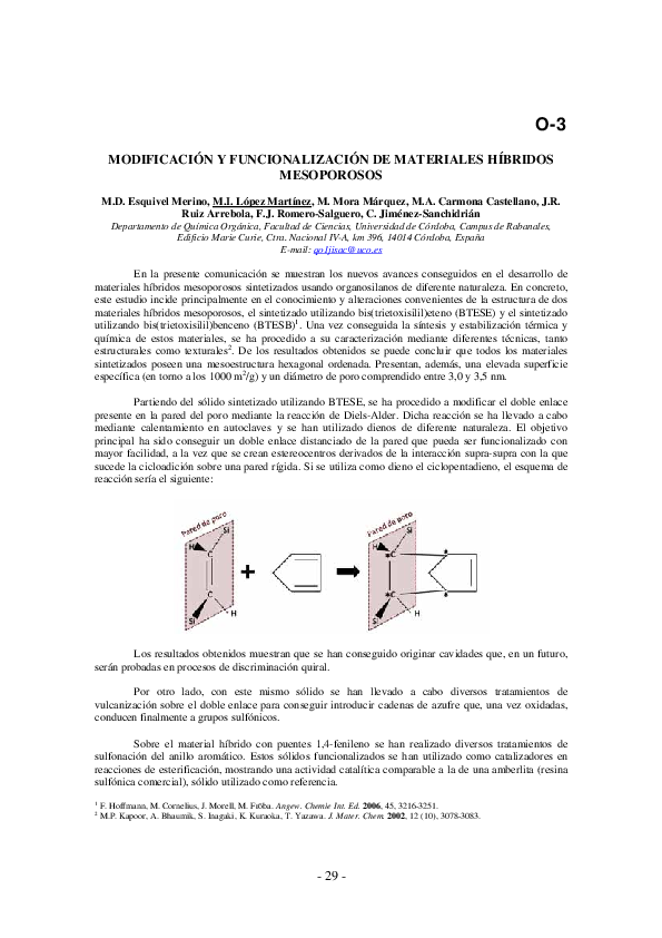 (PDF) Modificación y funcionalización de materiales híbridos ...
