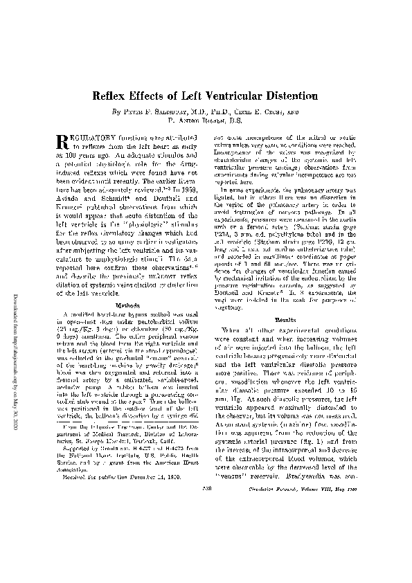 (PDF) Diagnostics of canine peritoneal-pericardial diaphragmatic hernia ...