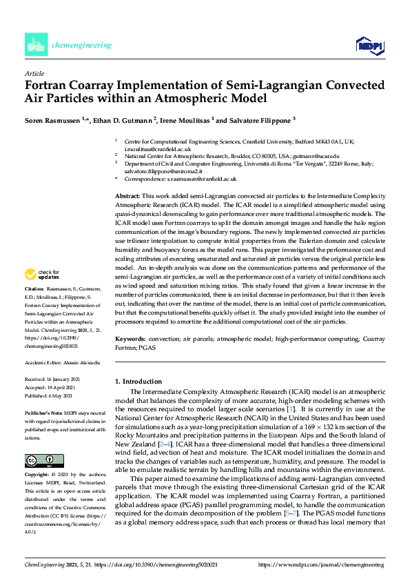 (PDF) Fortran Coarray Implementation of Semi-Lagrangian Convected Air Particles within an ...