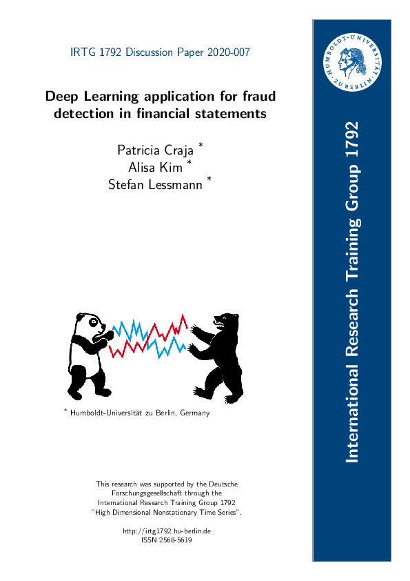 (PDF) Deep Learning application for fraud detection in financial statements