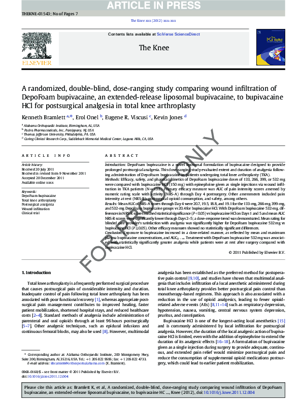 (PDF) A randomized, double-blind, dose-ranging study comparing wound ...