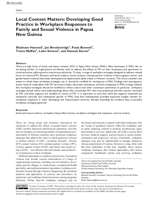 (PDF) Local Context Matters