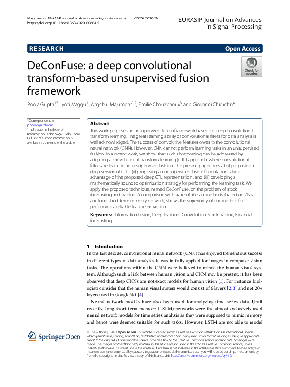 (PDF) DeConFuse: a deep convolutional transform-based unsupervised fusion framework