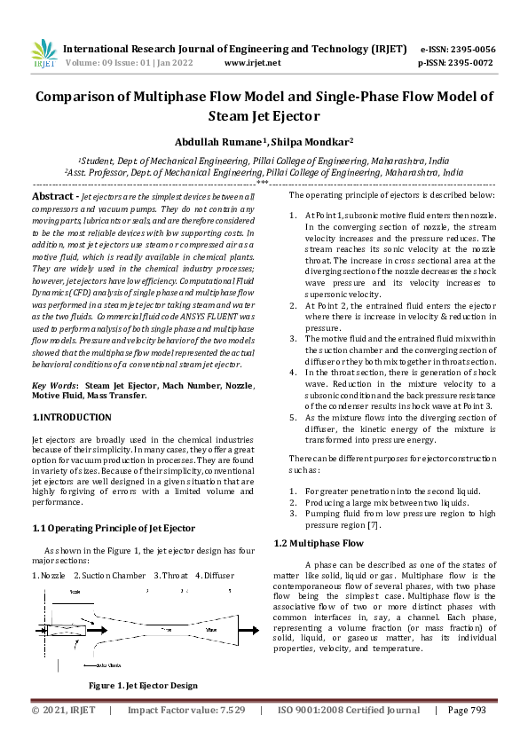 (PDF) Comparison of Multiphase Flow Model and Single-Phase Flow Model ...