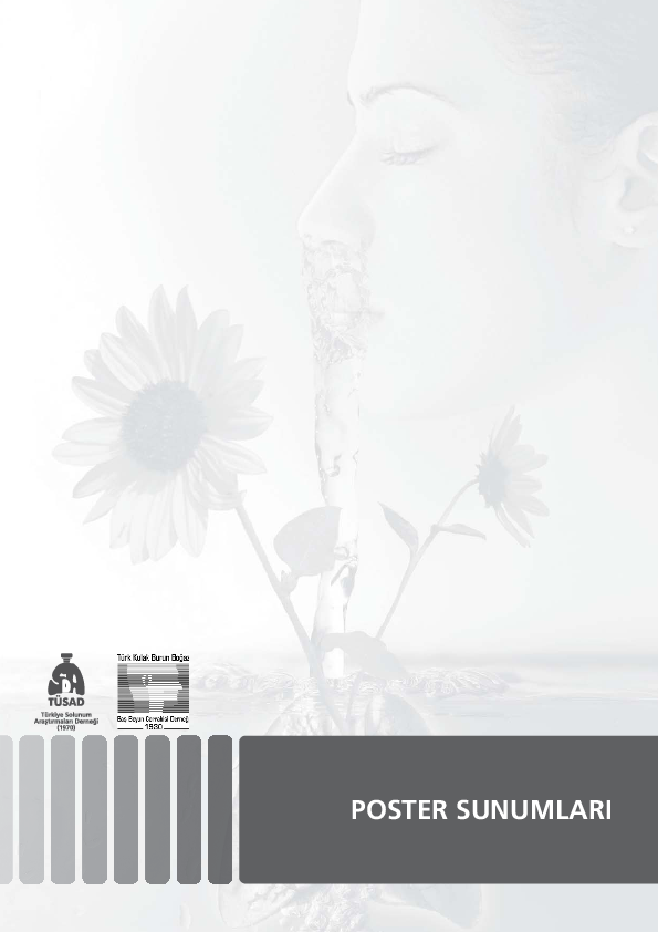 (PDF) Poster Sunumlari