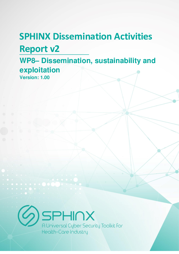 (PDF) SPHINX Dissemination Activities Report v2