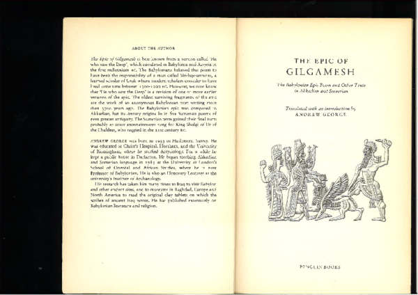 (PDF) The epic of Gilgamesh : the Babylonian epic poem and other texts ...