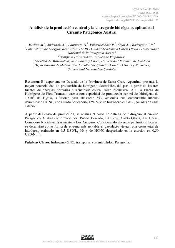 (PDF) Análisis de la producción central y la entrega de hidrógeno ...