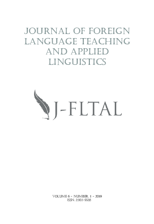 (PDF) Journal of Foreign Language Teaching and Applied Linguistics