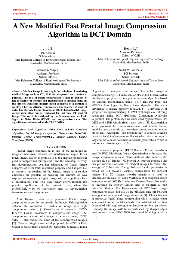 Pdf A New Modified Fast Fractal Image Compression Algorithm Mahdi Salarian