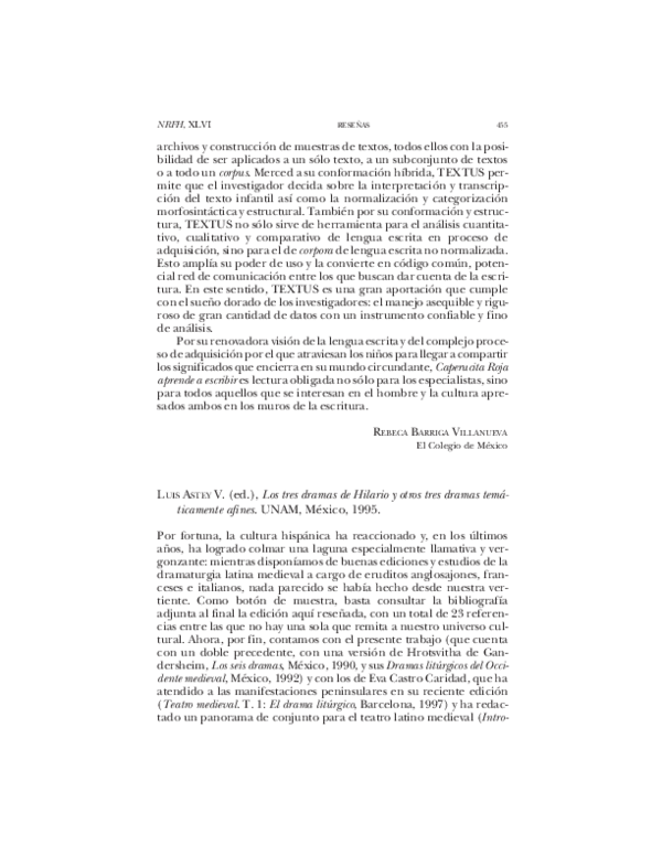 (PDF) Luis Astey V. (ed.), Los tres dramas de Hilario y otros tres ...