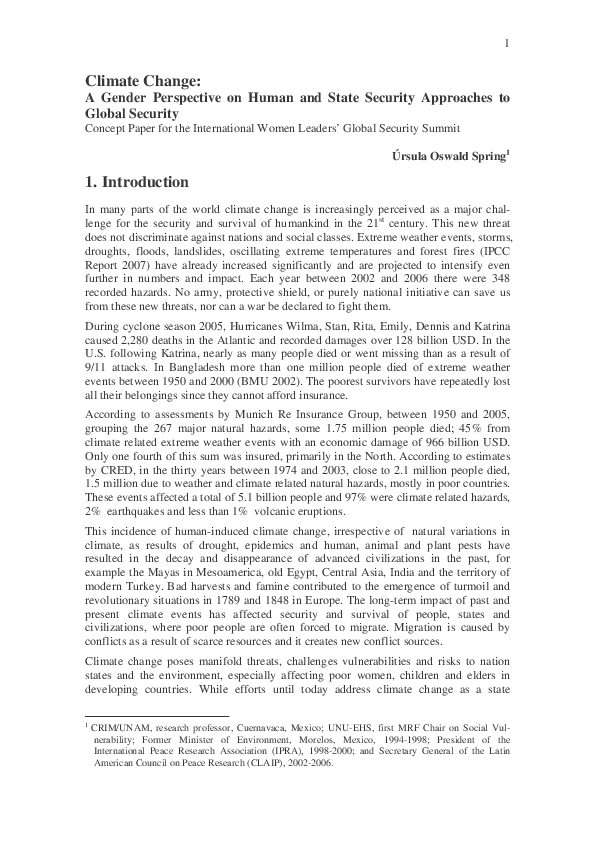 introduction to climate change pdf