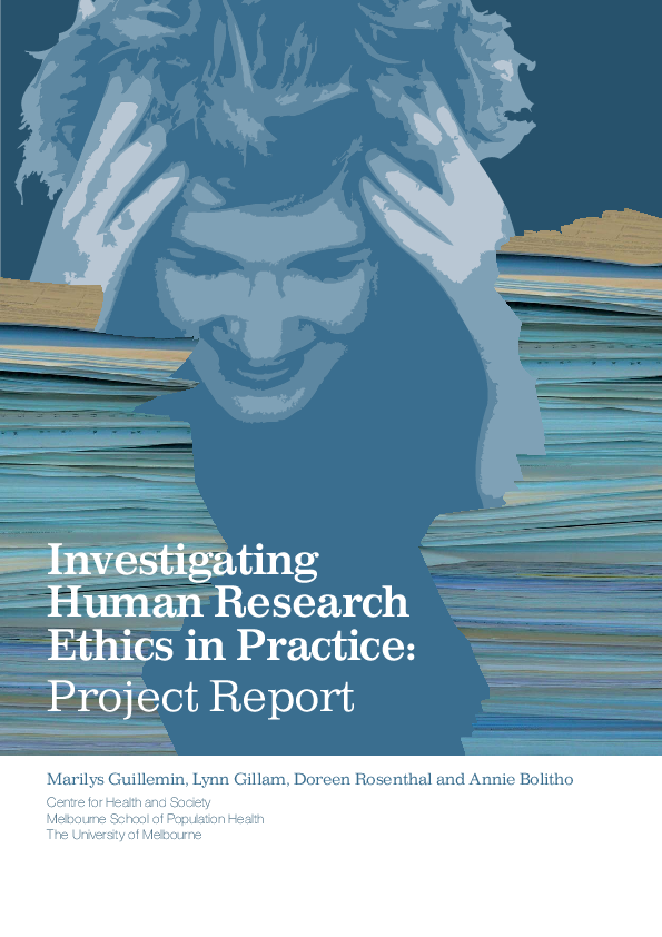 (PDF) Investigating human research ethics in practice: project report
