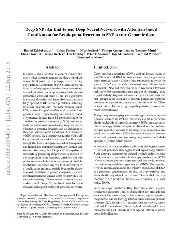 (PDF) DeepSNP: An End-to-End Deep Neural Network with Attention-Based Localization for ...