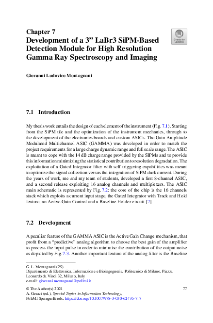(PDF) Development of a 3” LaBr3 SiPM-Based Detection Module for High Resolution Gamma Ray ...