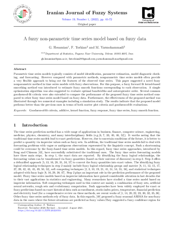 (PDF) Iranian Journal of Fuzzy Systems