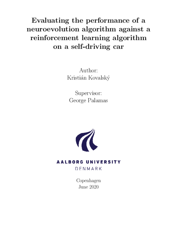 (PDF) Evaluating the performance of a neuroevolution algorithm against a reinforcement learning ...