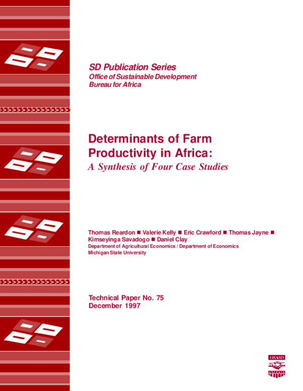 (PDF) A Synthesis of Four Case Studies