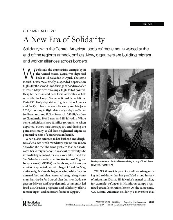 (PDF) A New Era of Solidarity