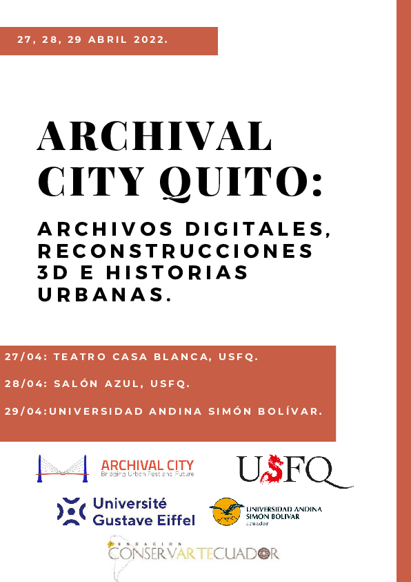 (PDF) CONFERENCE PROGRAM : Archival City Quito : Archivos digitales ...