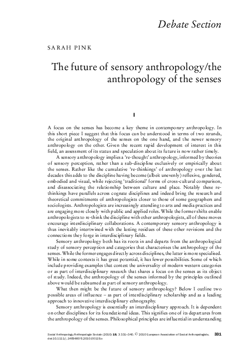 (PDF) Response to Sarah Pink