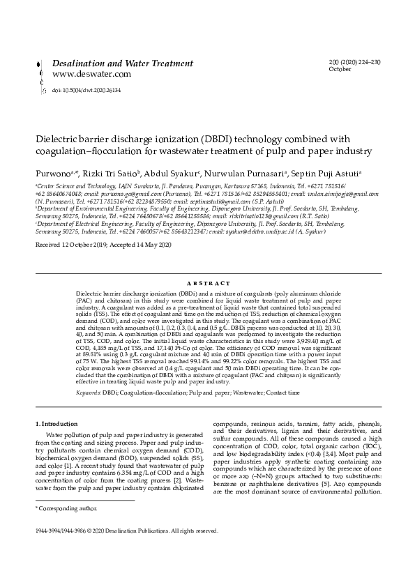 (PDF) Dielectric barrier discharge ionisation (DBDI) technology ...