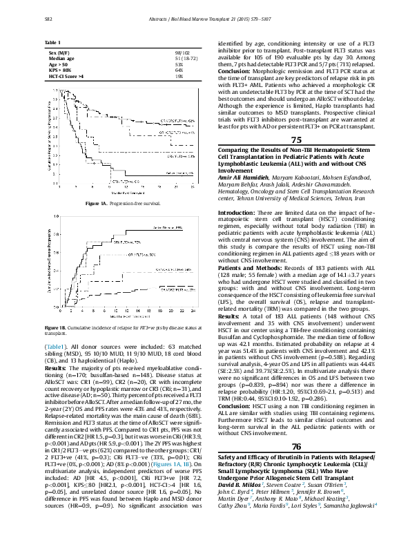 (PDF) Safety and Efficacy of Ibrutinib in Patients with Relapsed/Refractory (R/R) Chronic ...