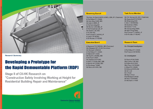 (PDF) Developing a prototype for a rapid demountable platform (RDP ...