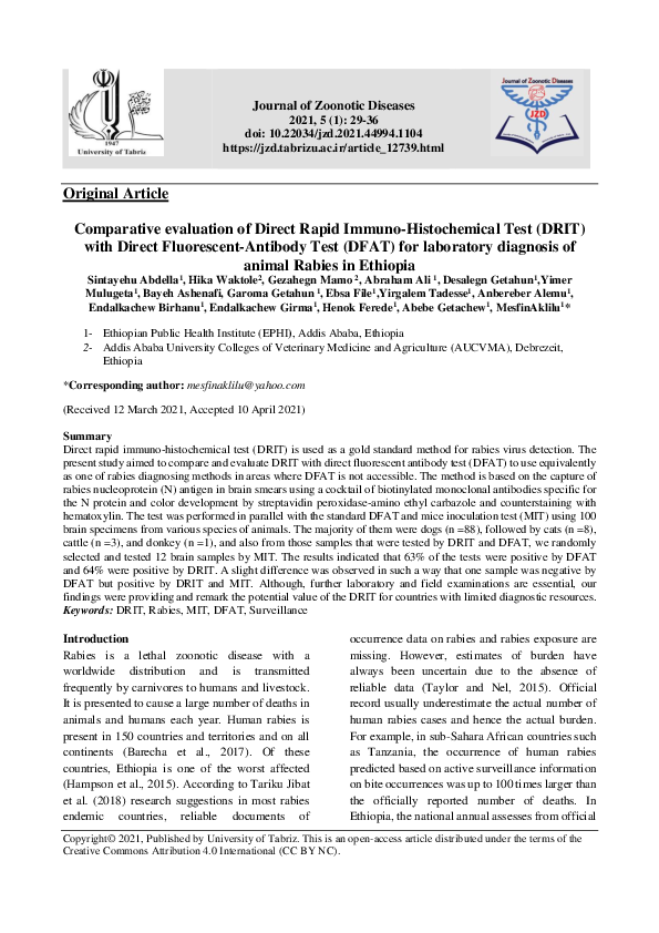 (PDF) Comparative evaluation of Direct Rapid Immuno-Histochemical Test ...
