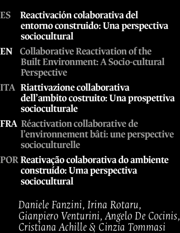 (PDF) Collaborative Reactivation of the Built Environment: A Socio ...