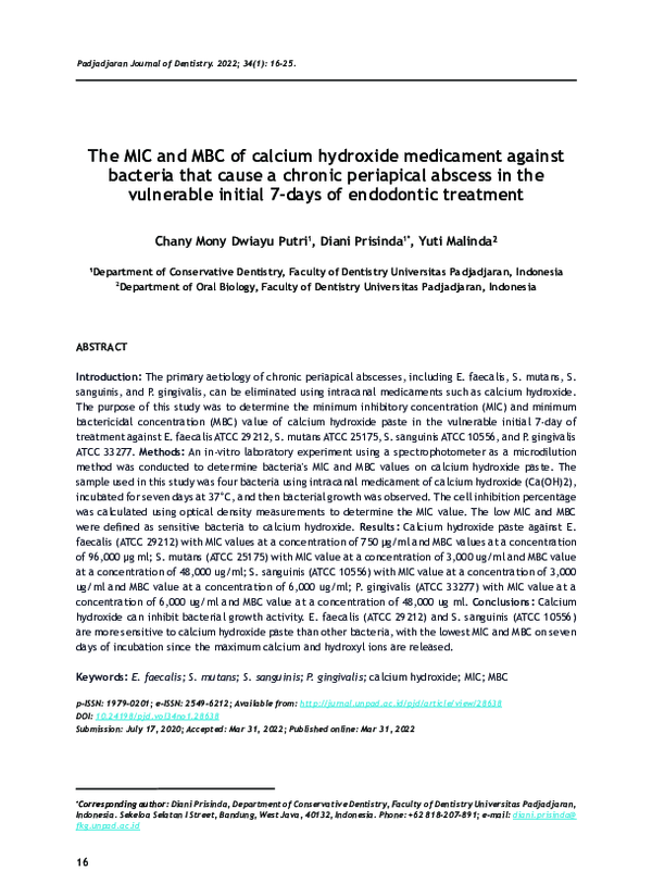 (PDF) Effectiveness of ChKM solution compared to triple-antibiotic ...
