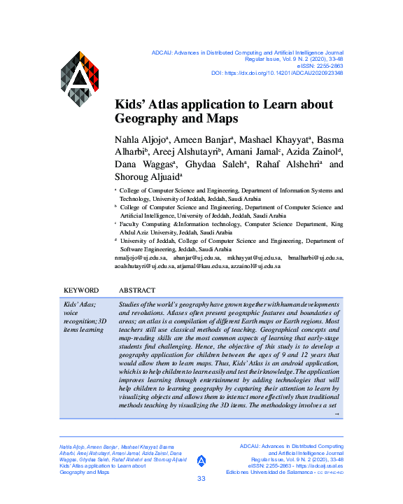 (PDF) Kids’ Atlas application to Learn about Geography and Maps