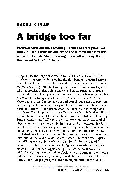 (PDF) A Bridge Too Far