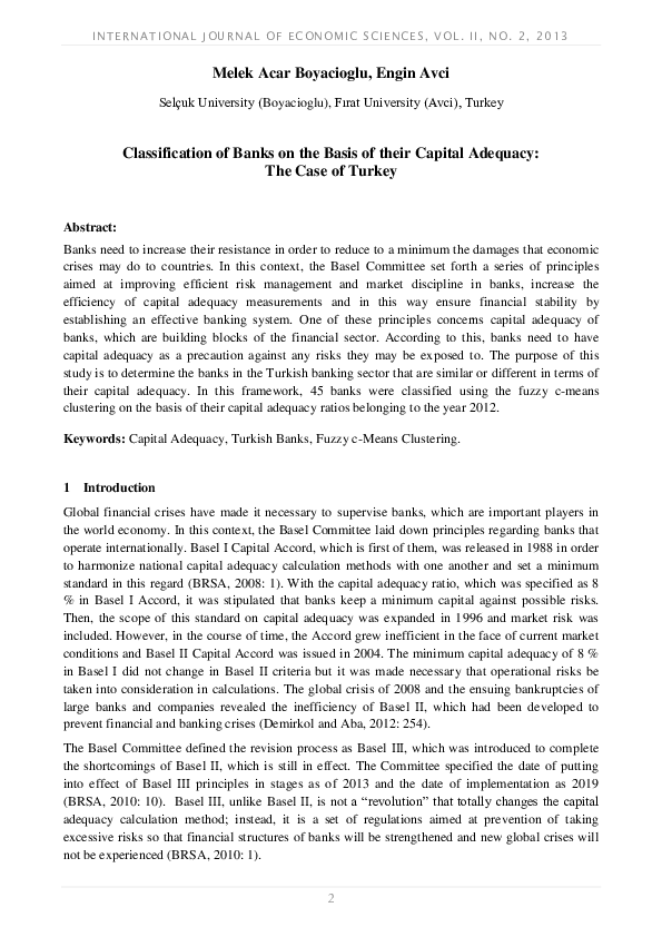 (PDF) The Case of Turkey