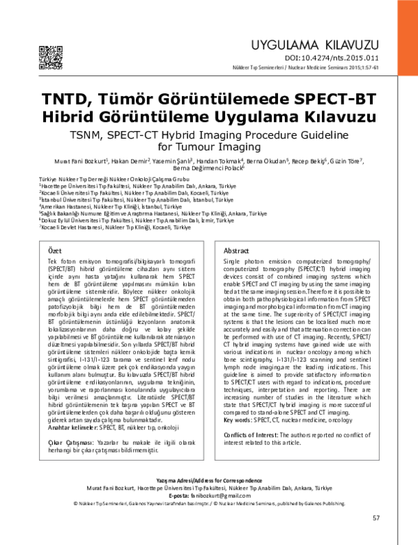 (PDF) TSNM, SPECT-CT Hybrid Imaging Procedure Guideline for Tumour Imaging