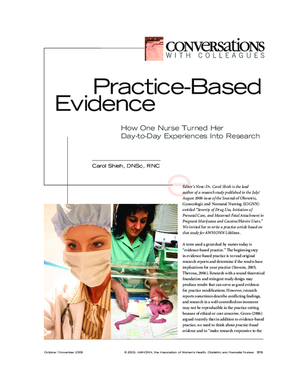 (PDF) Practice-Based Evidence