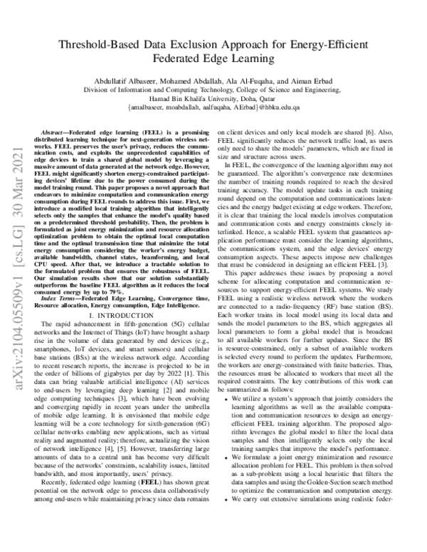 (PDF) Threshold-Based Data Exclusion Approach for Energy-Efficient ...