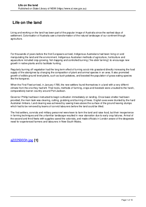 (PDF) Life on land
