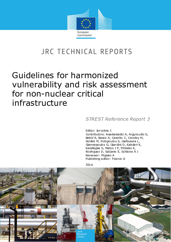 (PDF) Guidelines for harmonized vulnerability and risk assessment for ...