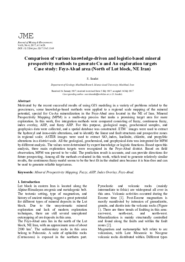 Pdf Data And Knowledge Driven Mineral Prospectivity Maps For Canadas North