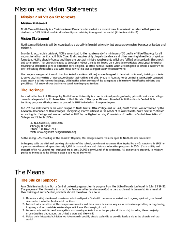 (PDF) Mission and Vision Statements | Marina Dabić - Academia.edu