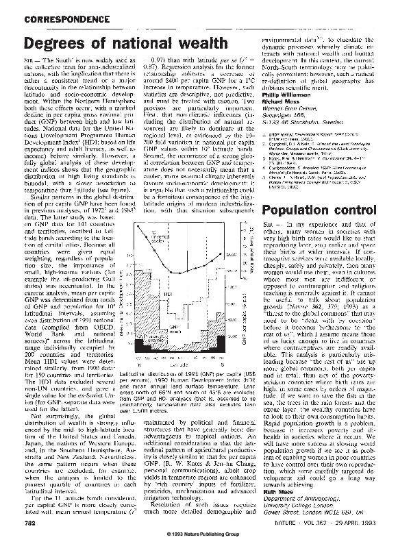 (PDF) Population control