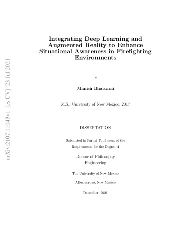 (PDF) Integrating Deep Learning and Augmented Reality to Enhance Situational Awareness in ...
