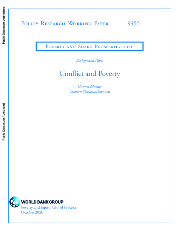 (PDF) Conflict and Poverty