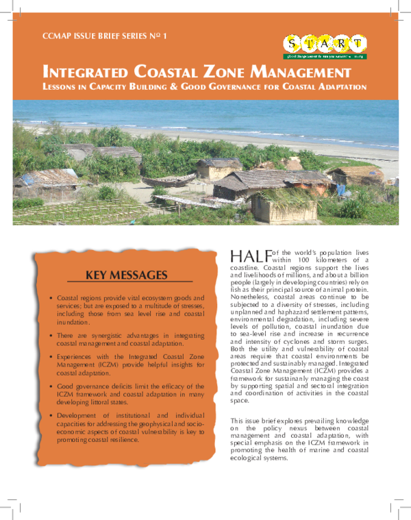 (PDF) Integrated Coastal Zone Management