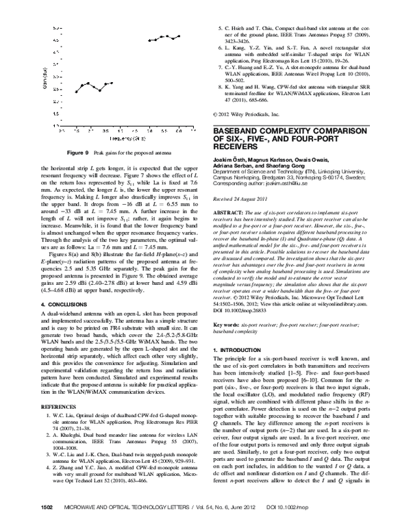 (PDF) Baseband complexity comparison of six-, five-, and four-port ...