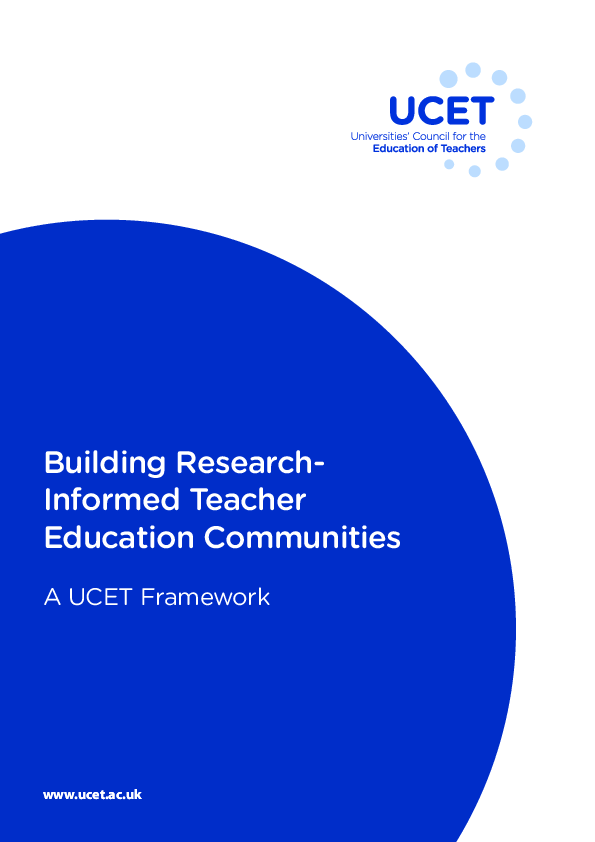 (PDF) Building Research-Informed Teacher Education Communities: A UCET ...
