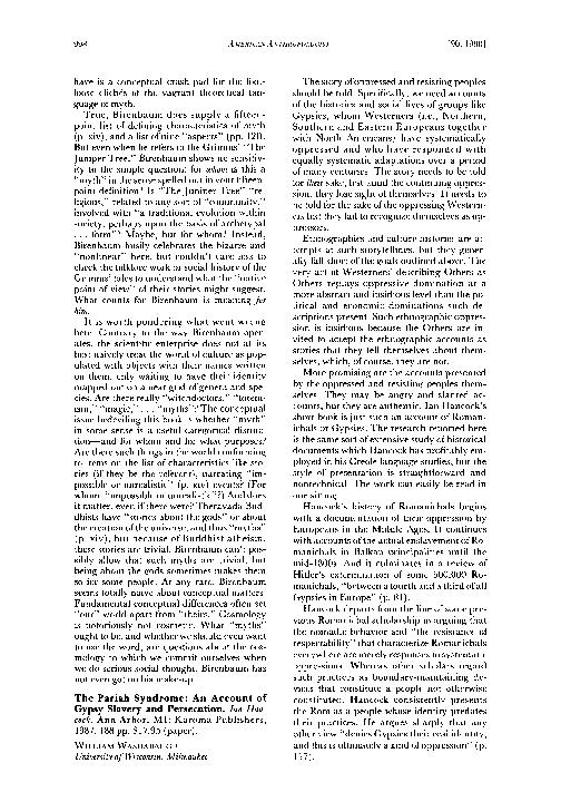 (PDF) The Pariah Syndrome: An Account of Gypsy Slavery and Persecution ...